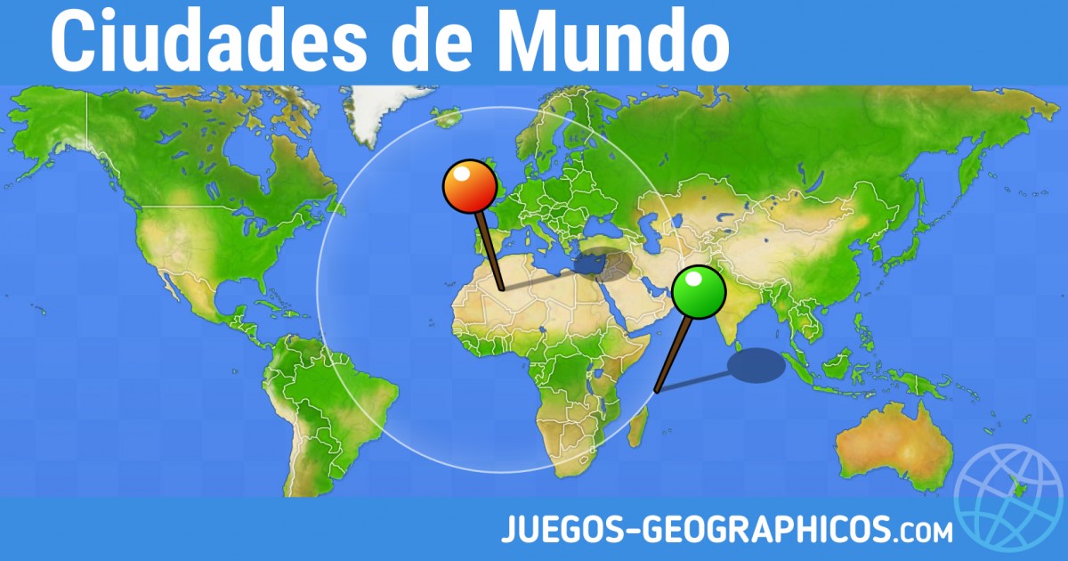 juegos-geograficos juegos de geografia Ciudades del Mundo